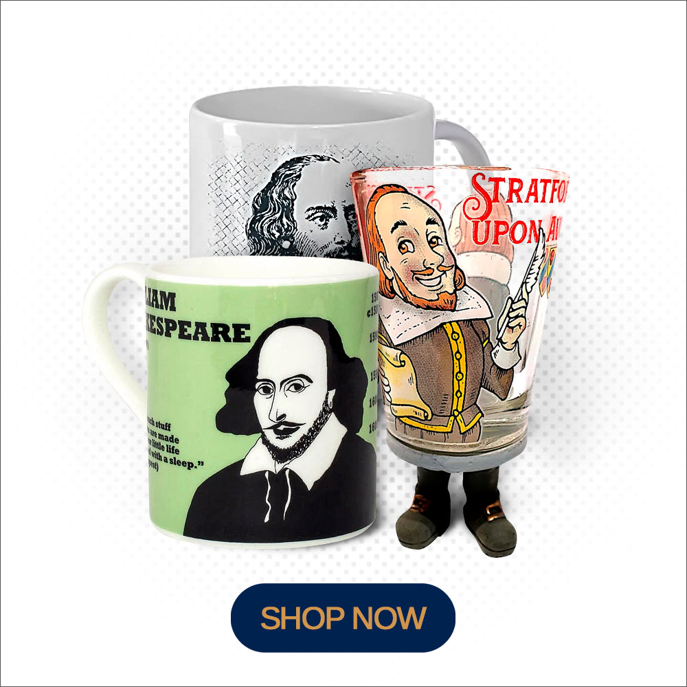 Shakespeare Drinkware | Shakespeare Gifts – British Souvenirs