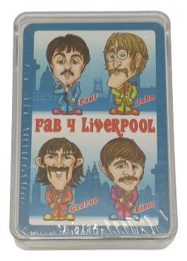 Liverpool FAB 4 Paying Card | British Souvenirs